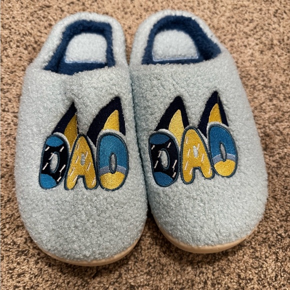 The Mum Crew | Shoes | Bluey Dad Slippers No Tags But Brand New | Poshmark